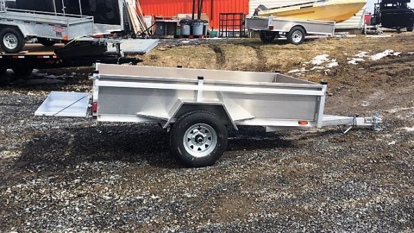 Remorque 4×8 en aluminium utilitaire – Joly Remorque
