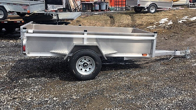Remorque 4×8 en aluminium utilitaire – Joly Remorque