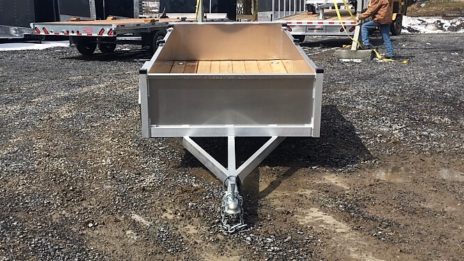 Remorque 4×8 en aluminium utilitaire – Joly Remorque